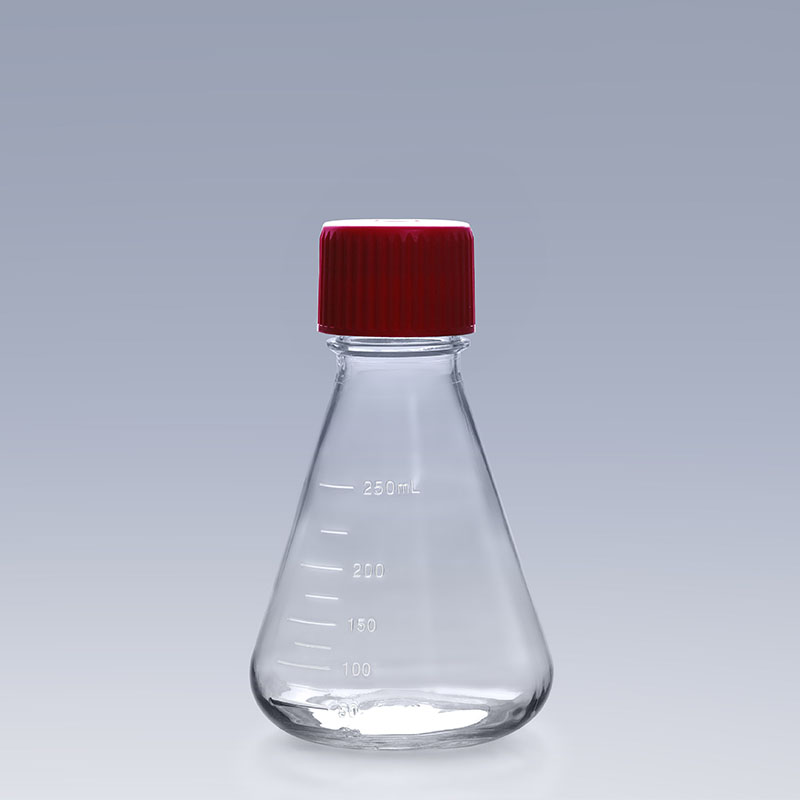 Comparison of two materials for cell culture shake flasks - FuDau